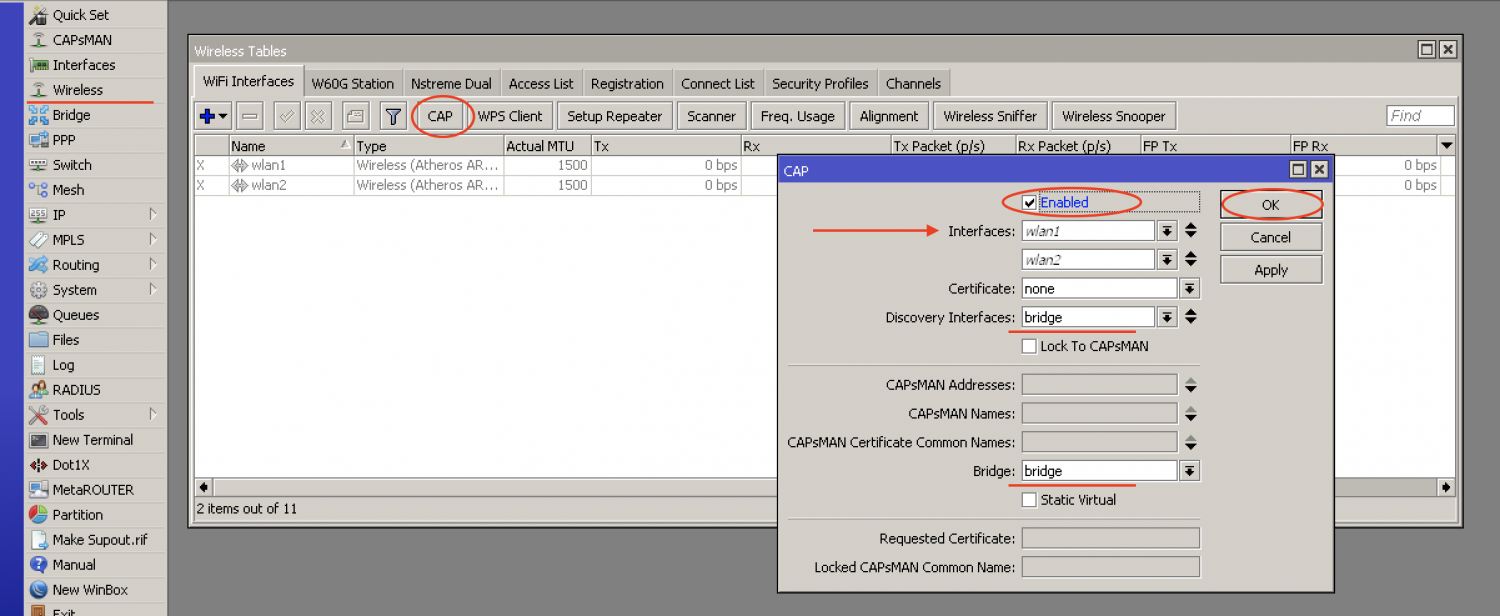Настройка hotspot через CAPsMAN на Mikrotik | Global Hotspot