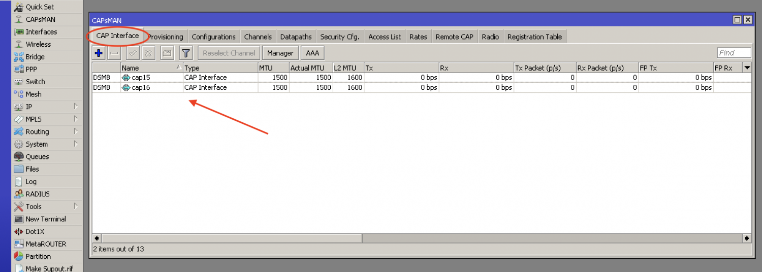 Mikrotik Capsman Setup 8 Global Hotspot